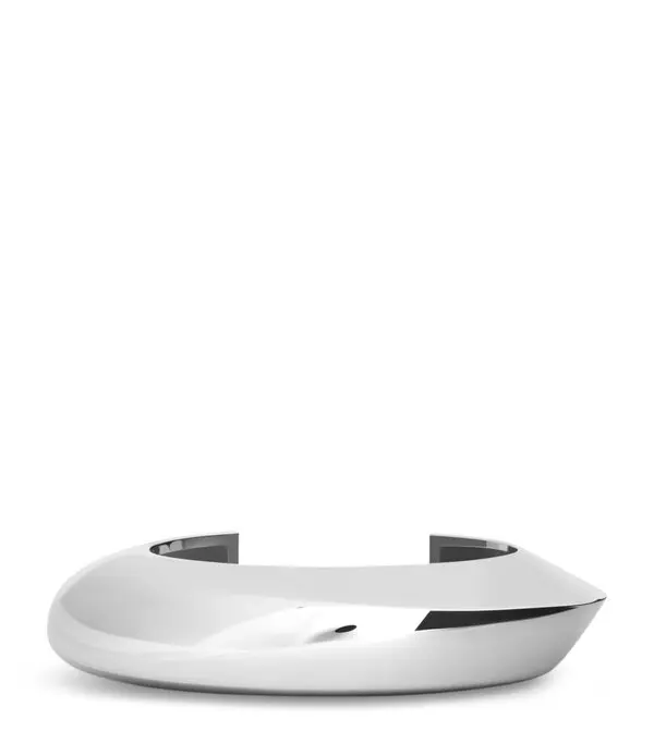 Alaïa Small Edge Cuff Bracelet - Silver