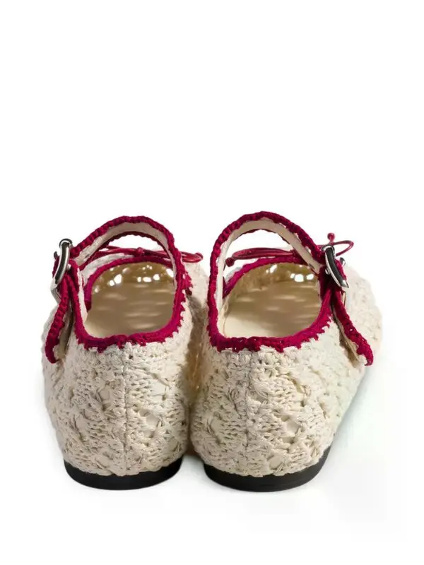Miu Miu Crochet Ballerinas