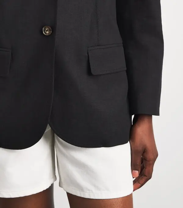 ME+EM Crease-less Linen Blend Icon Blazer