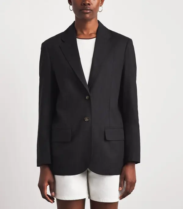ME+EM Crease-less Linen Blend Icon Blazer
