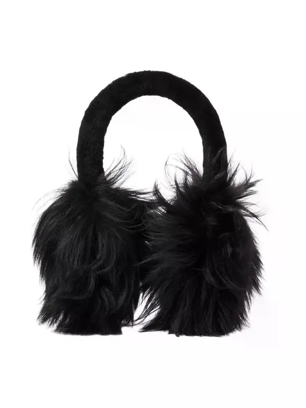 Burberry Tonal Shearling Earmuffs