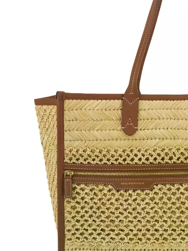 ANYA HINDMARCH Raffia Tote Bag