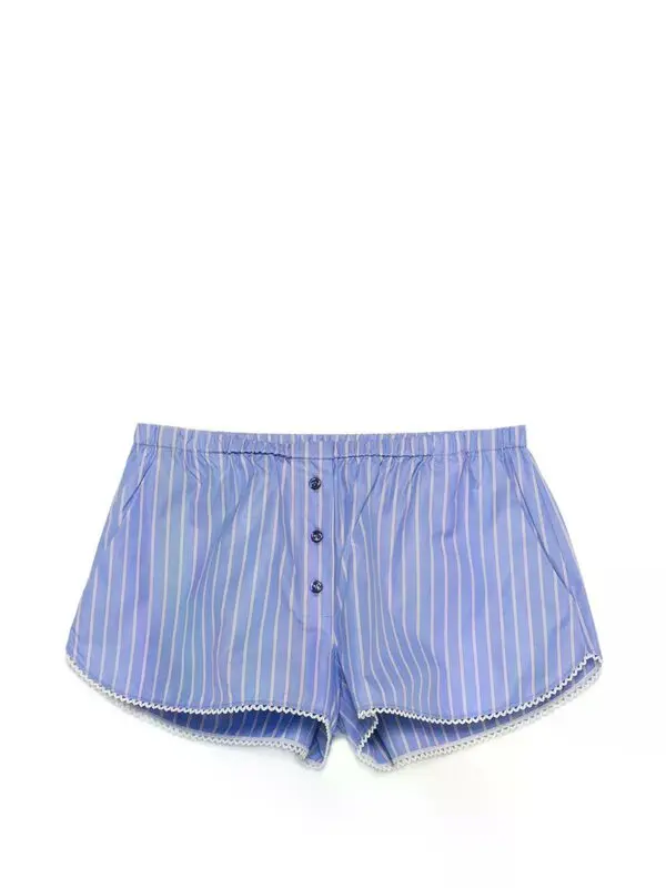 Andamane Arabella Striped Buttoned Shorts