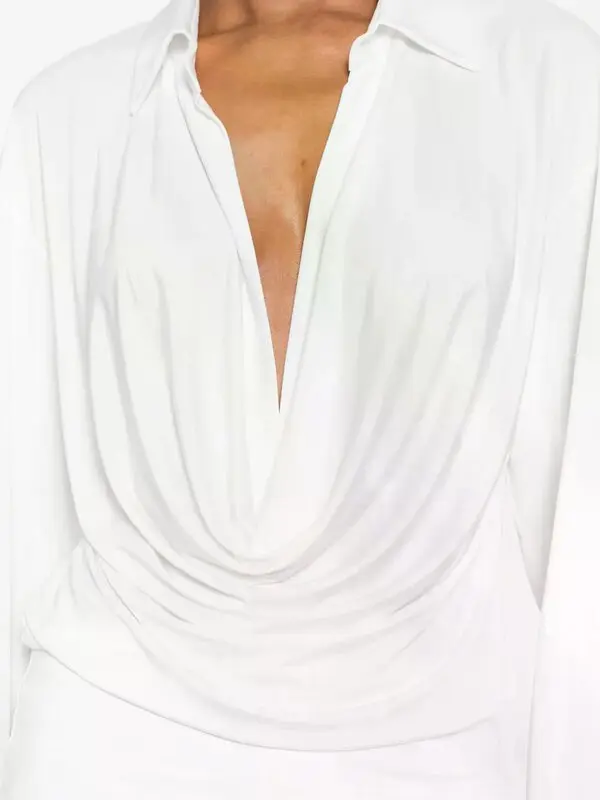Andamane Lilia Long-sleeve Mini Dress