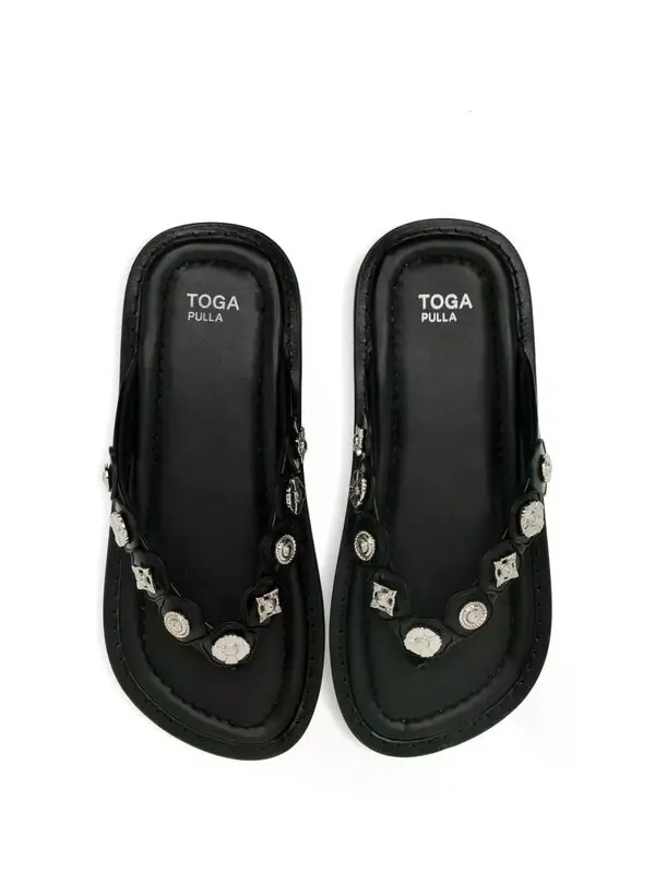 Toga Leather Sandals