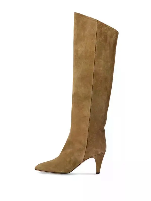Isabel Marant Étoile Lispa Suede Knee Boots
