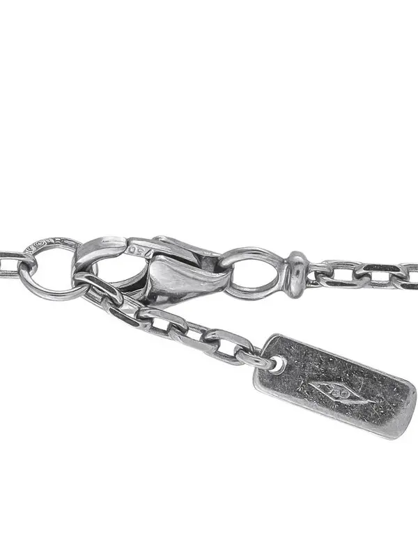 Messika 18k White Gold Diamond Pavé Snake Pendant Necklace