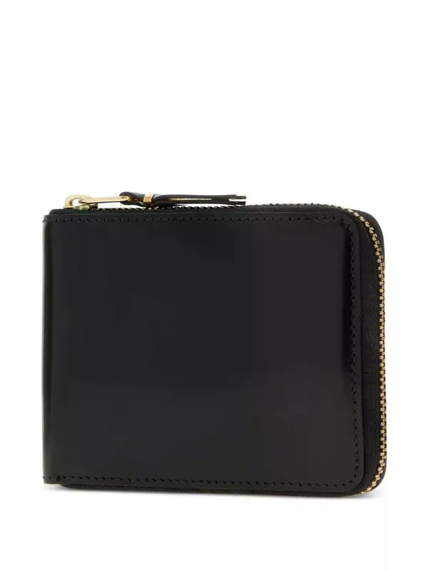 Comme Des Garçons Zip-around Leather Wallet