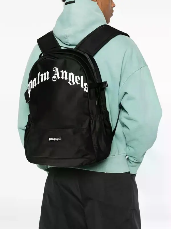 Palm Angels Logo Print Backpack