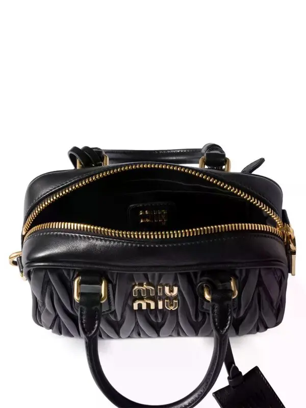 Miu Miu Arcadie Matelassé Nappa Leather Bag