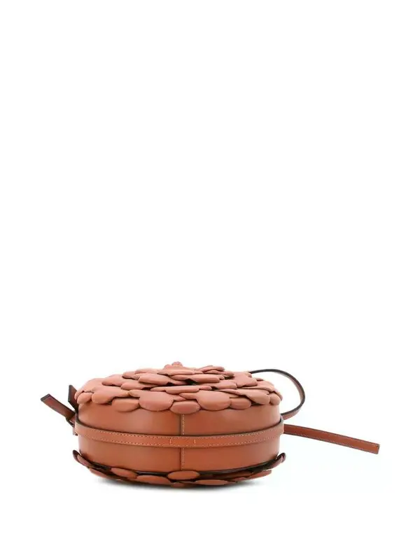 Valentino Garavani Atelier 03 Rose Edition Round Crossbody Bag - Brown