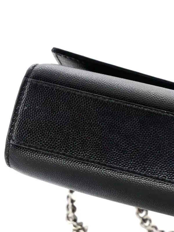 Saint Laurent Classic Monogram Grainy Leather Large Crossbody Bag