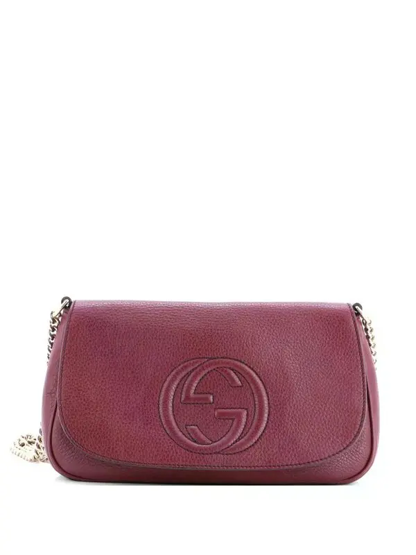 Gucci Soho Chain Leather Medium Crossbody Bag