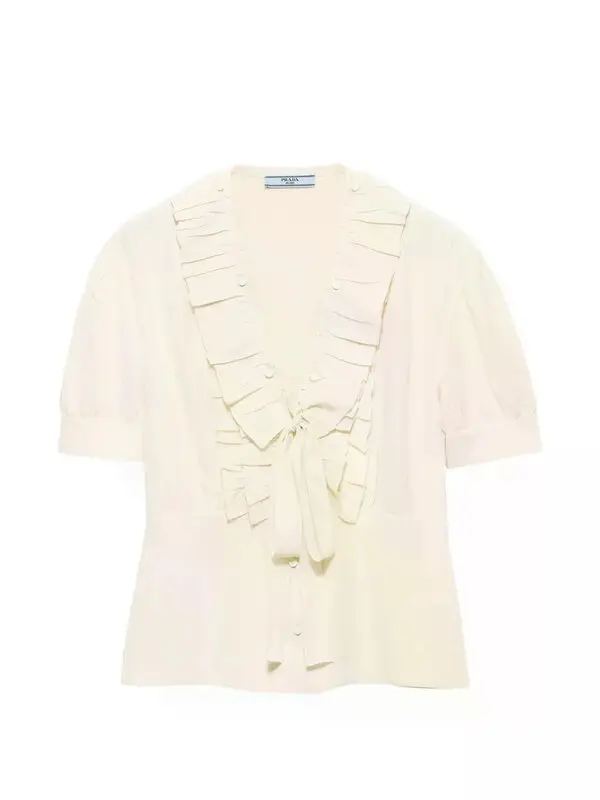 Prada Marocain Shirt