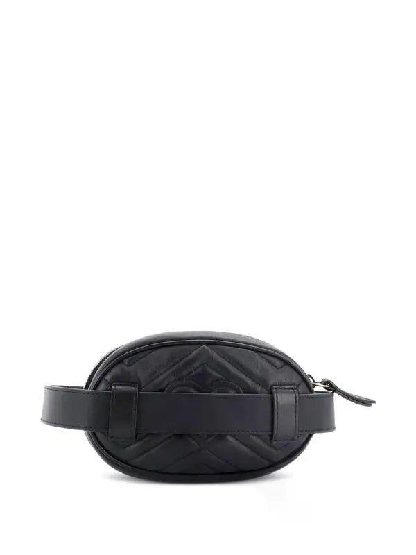 Gucci Gg Marmont Matelassé Leather Belt Bag