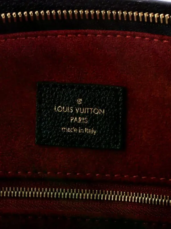 LOUIS VUITTON Grand Palais Handbag Monogram Empreinte Giant Shoulder Bag - Black