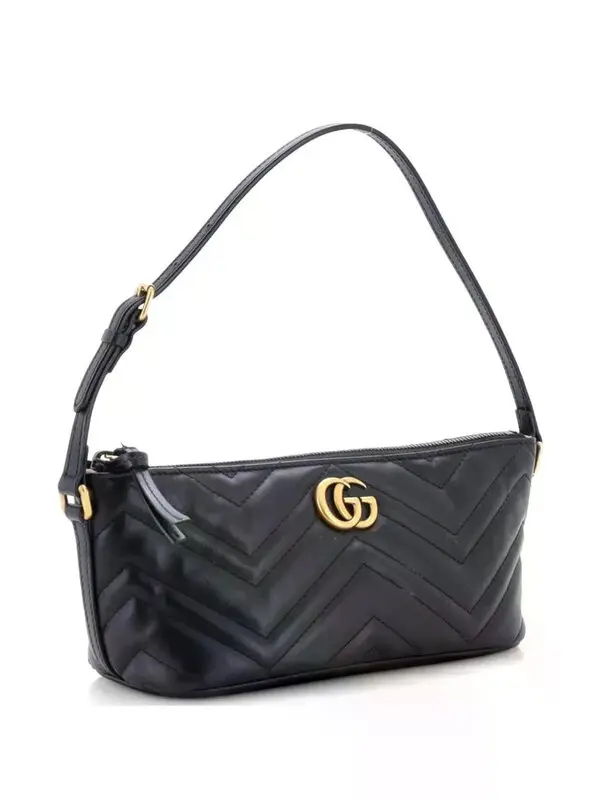 Gucci Matelassé Leather Small Hobo Bag