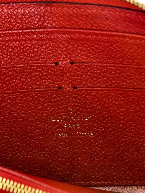 LOUIS VUITTON Zippy Wallet Monogram Empreinte Leather Small Wallets