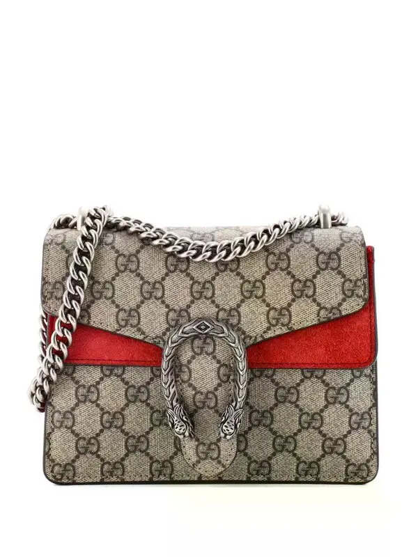 Gucci Dionysus Gg Coated Canvas Mini Bag - Red