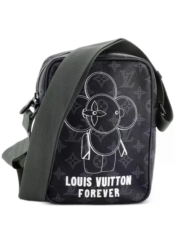 LOUIS VUITTON Vivienne Monogram Eclipse Pm Crossbody Bag - Black