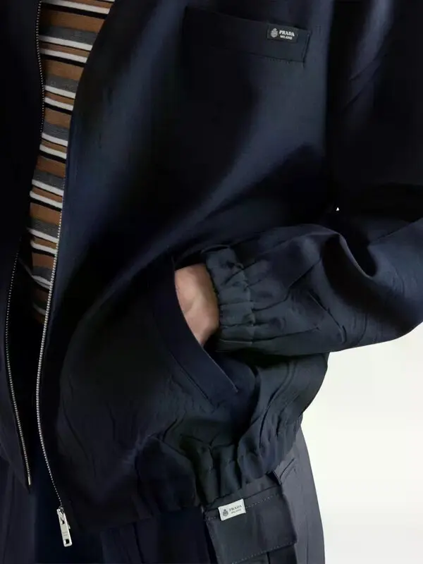 Prada Mohair Wool Blouson Jacket