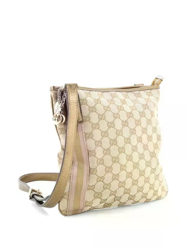Gucci Jolicoeur Messenger Bag Gg Canvas Crossbody Bag