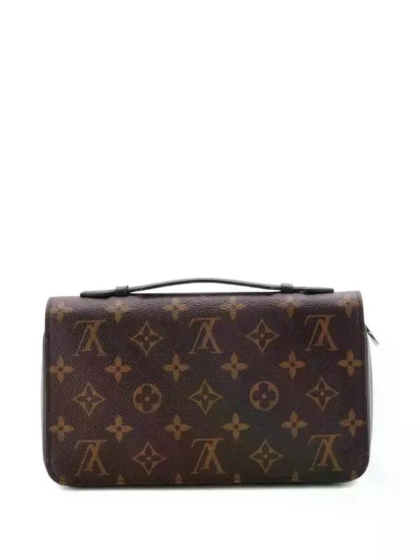 LOUIS VUITTON Zippy Wallet Macassar Monogram Canvas Xl Small Wallets - Brown