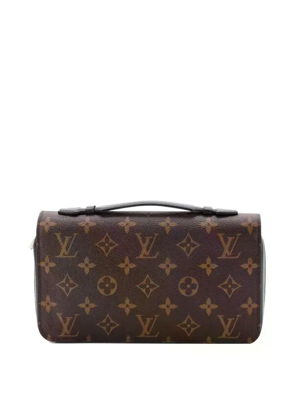 LOUIS VUITTON Zippy Wallet Macassar Monogram Canvas Xl Small Wallets