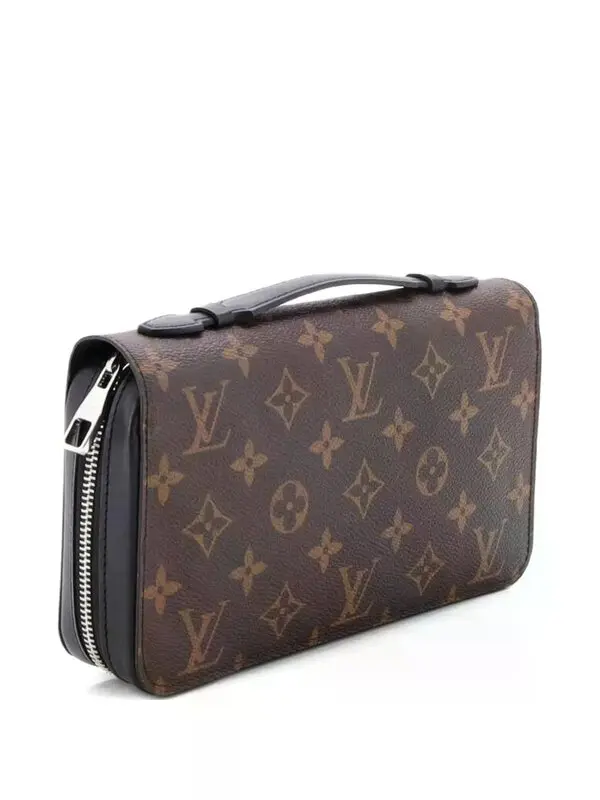 LOUIS VUITTON Zippy Wallet Macassar Monogram Canvas Xl Small Wallets