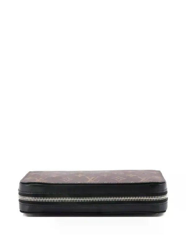 LOUIS VUITTON Zippy Wallet Macassar Monogram Canvas Xl Small Wallets