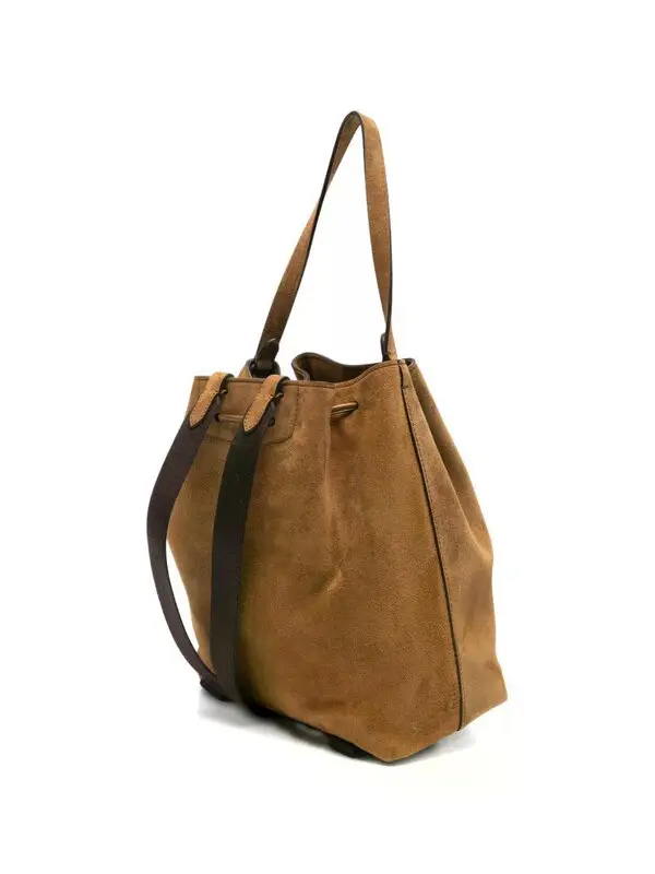 THE ROW Suede Backpack