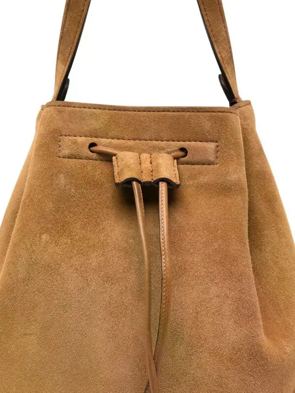 THE ROW Suede Backpack