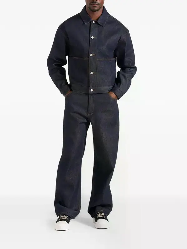 Manière De Voir Maniere De Voir Damie Boxy-fit Denim Jacket