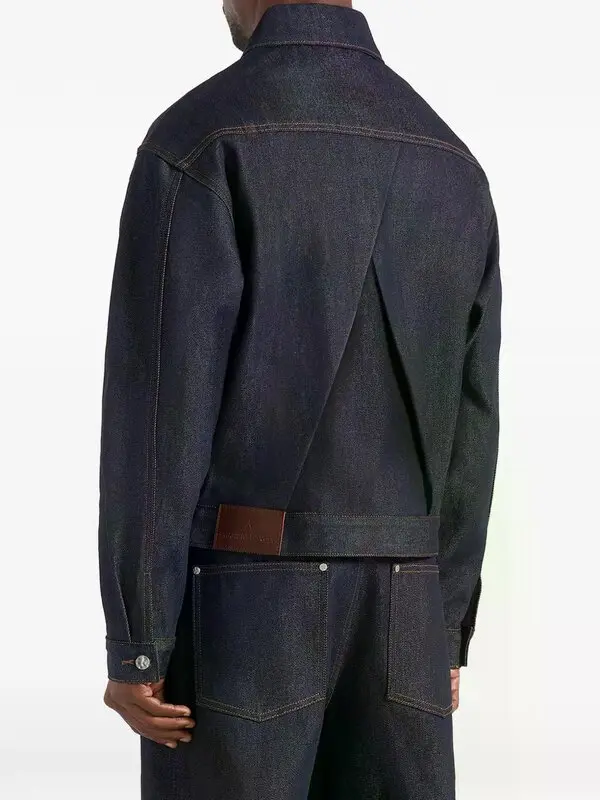 Manière De Voir Maniere De Voir Damie Boxy-fit Denim Jacket
