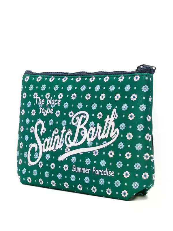 MC2 SAINT BARTH Aline Floral Print Pouch Bag