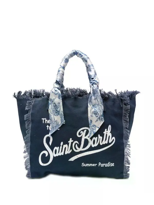 MC2 SAINT BARTH Vanity Logo-print Tote Bag