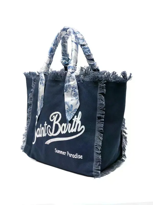 MC2 SAINT BARTH Vanity Logo-print Tote Bag