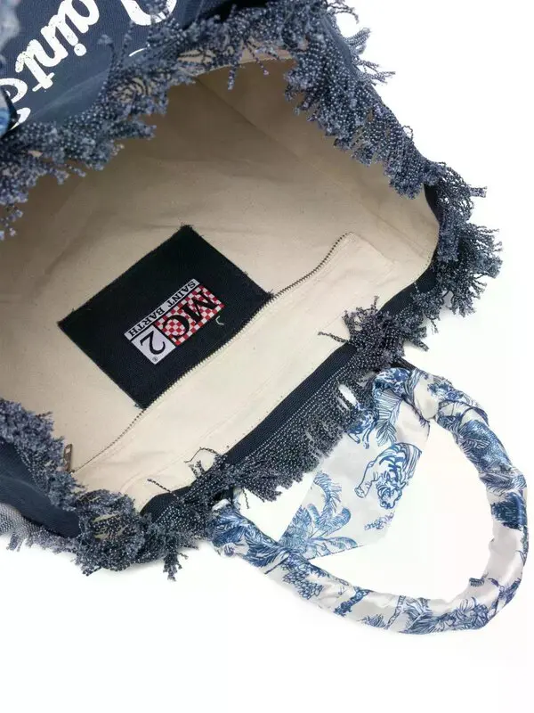 MC2 SAINT BARTH Vanity Logo-print Tote Bag