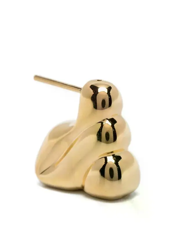 MARIA BLACK Small Bogota Wavy Earrings