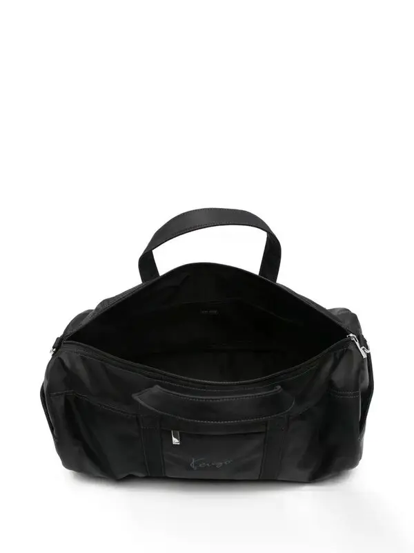 Kenzo Logo Embroidered Duffle Bag