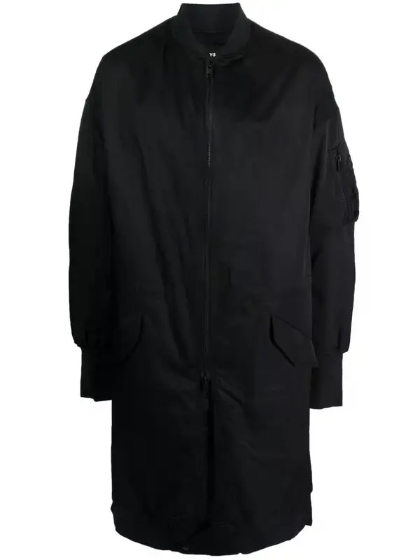 Y3 Longline Bomber Coat