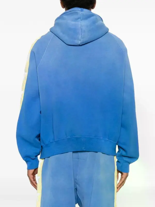 SECND SLF Star-print Zip-up Hoodie