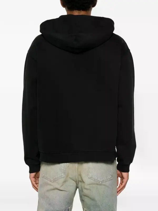 HTC LOS ANGELES Embellished Zip-up Hoodie