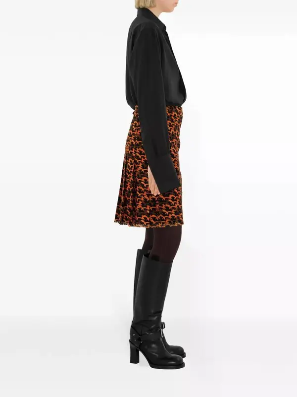 Burberry Fox Print Wool Kilt
