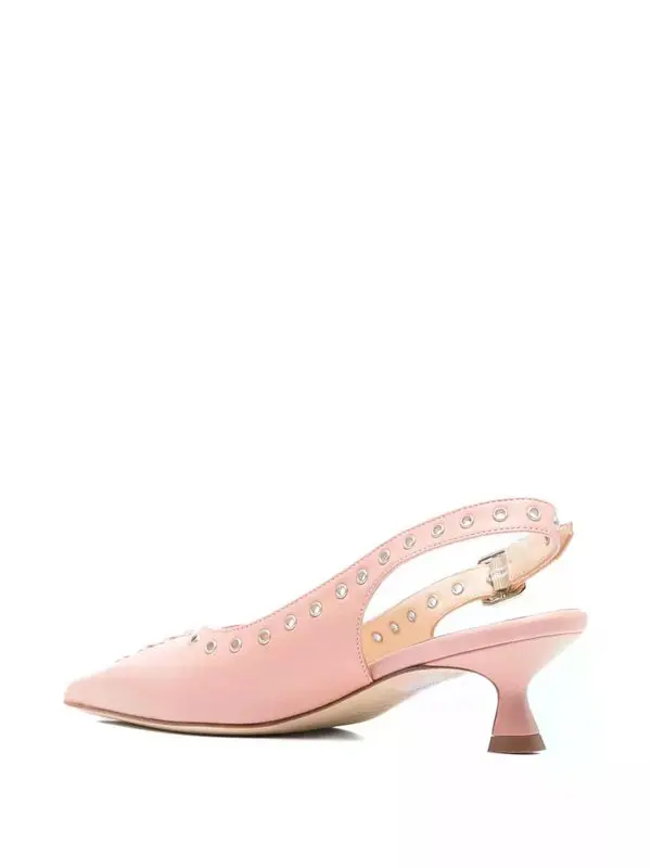 ANNA F. Embellished Slingback Pumps