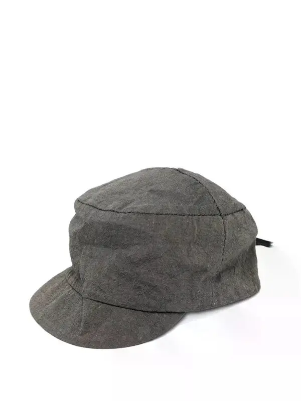 FORME D'EXPRESSION Crinkled Panel Cap - Grey