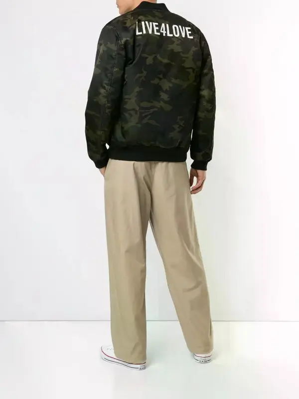 PORTS V Camouflage Bomber Jacket