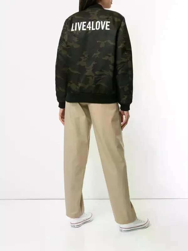 PORTS V Camouflage Bomber Jacket