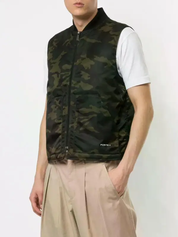 PORTS V Camouflage Gilet