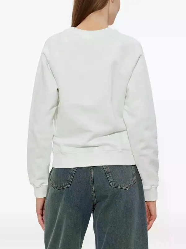 Kenzo Logo Embroidered Raglan Sleeve Sweatshirt